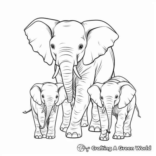 Elephant For Adults Coloring Pages - Free & Printable!