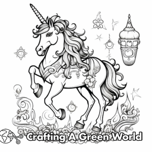 Unicorn Coloring Pages For Adults - Free & Printable!