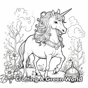 Unicorn Coloring Pages For Adults - Free & Printable!