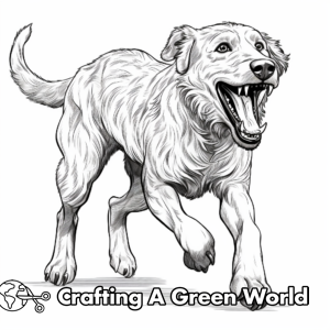 Hound Dog Coloring Pages - Free & Printable!