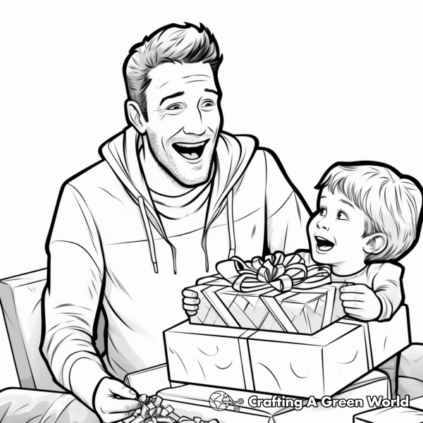 Happy Birthday Dad Coloring Pages - Free & Printable!