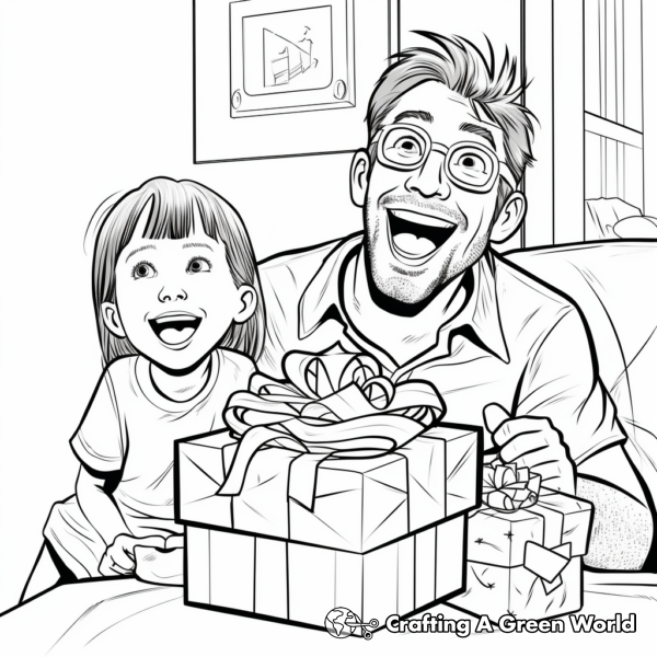 Happy Birthday Dad Coloring Pages - Free & Printable!