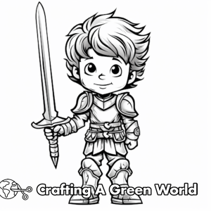 Sword Coloring Pages - Free & Printable!