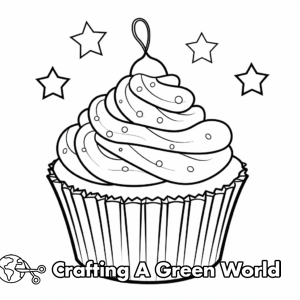 Cupcake Coloring Pages - Free & Printable!