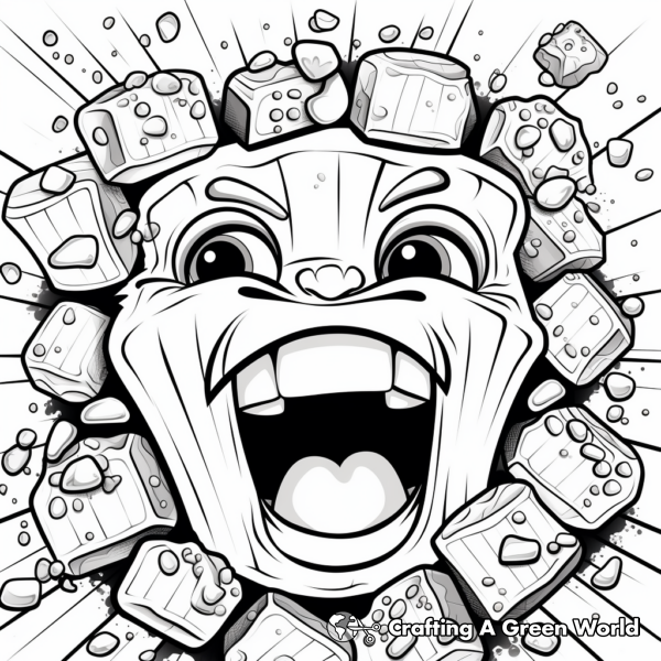 Candy Coloring Pages - Free & Printable!