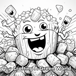 Candy Coloring Pages - Free & Printable!