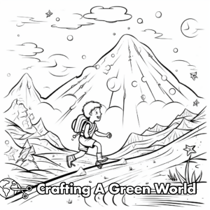 Mountain Coloring Pages - Free & Printable!