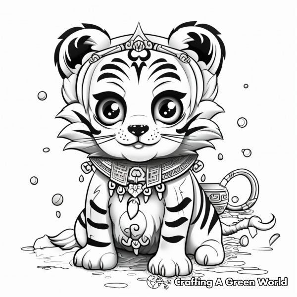 Hard Tiger Coloring Pages - Free & Printable!