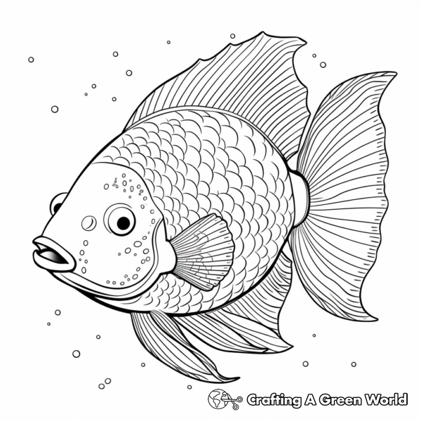 Fish For Adults Coloring Pages - Free & Printable!