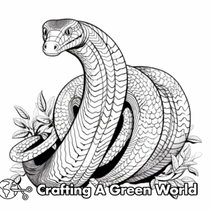 Snake Coloring Pages - Free & Printable!