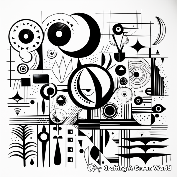 Abstract Coloring Pages - Free & Printable!