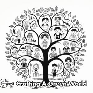 Tree Coloring Pages - Free & Printable!