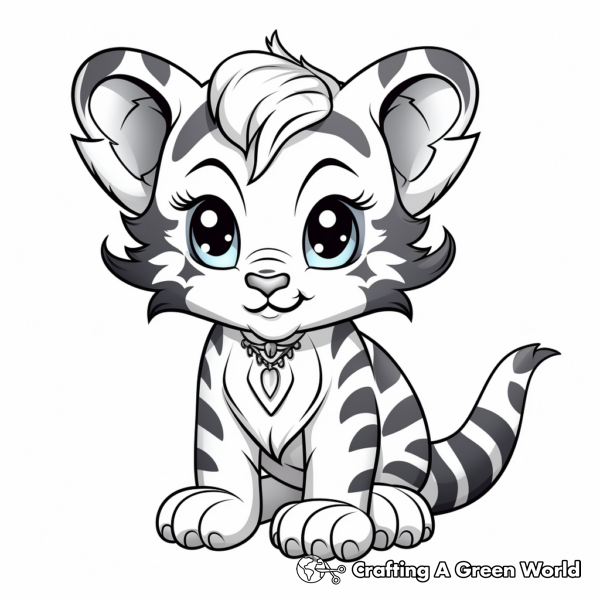 Cute Tiger Coloring Pages - Free & Printable!