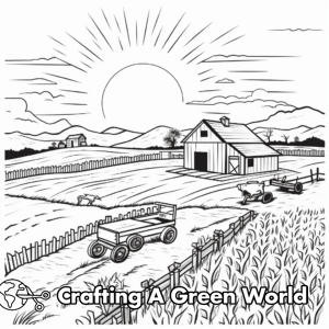 Sunset Coloring Pages - Free & Printable!
