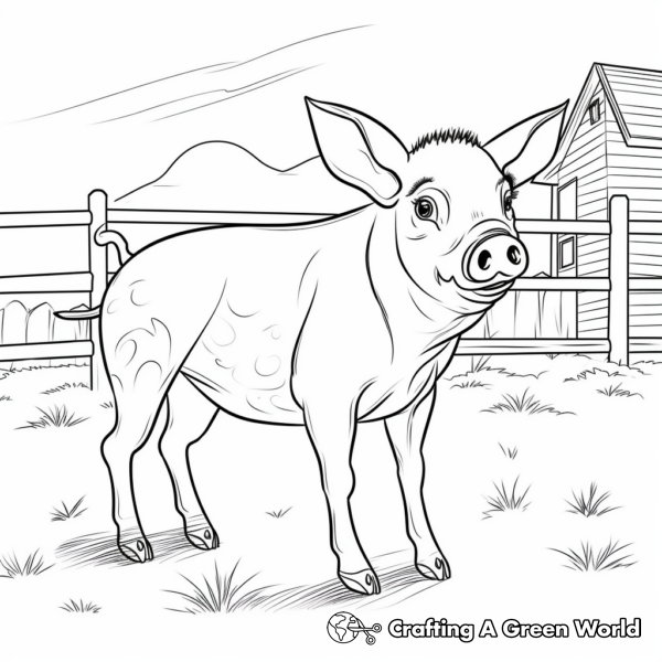 Pig Coloring Pages - Free & Printable!