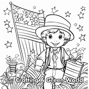 Patriotic Coloring Pages - Free & Printable!