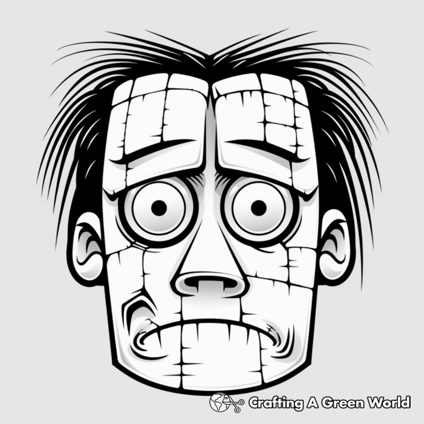 Halloween Preschool Coloring Pages - Free & Printable!