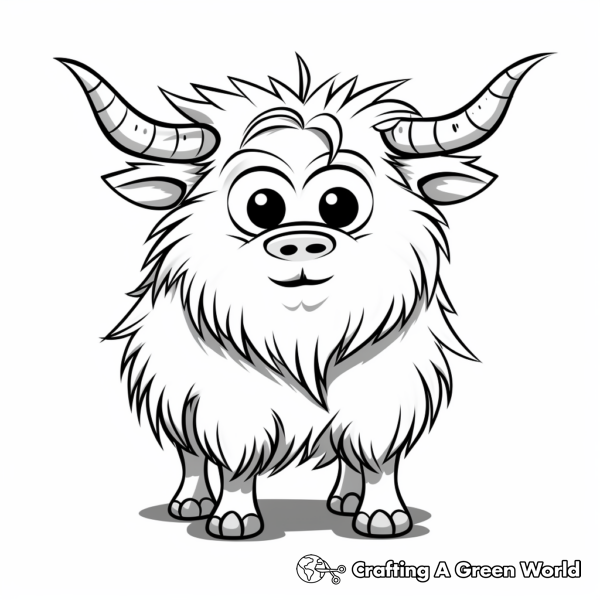 Yak Coloring Pages - Free & Printable!