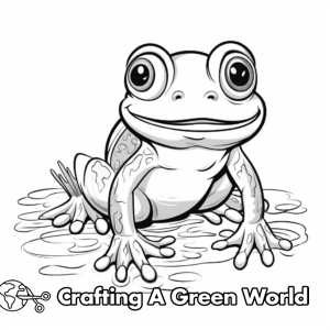 Red Eyed Tree Frog Coloring Pages - Free & Printable!