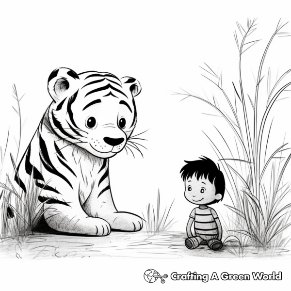 Cute Tiger Coloring Pages - Free & Printable!
