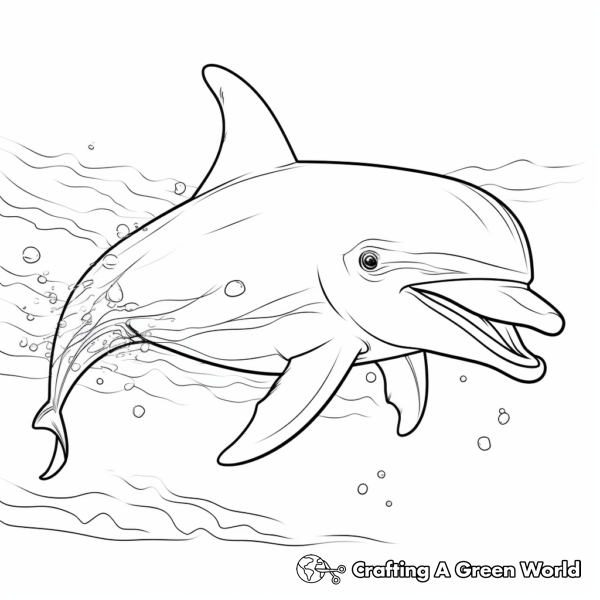 Dolphin Coloring Pages - Free & Printable!