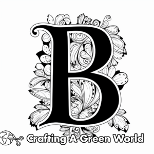 Letter B Coloring Pages - Free & Printable!