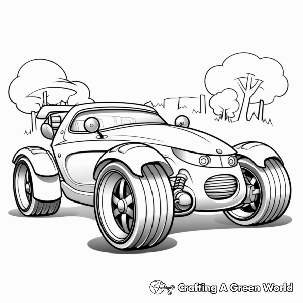Cool Car Coloring Pages - Free & Printable!