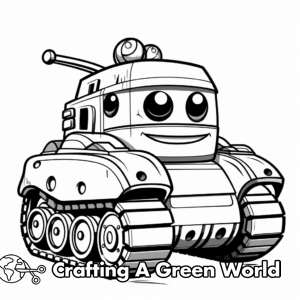 Tank Coloring Pages - Free & Printable!