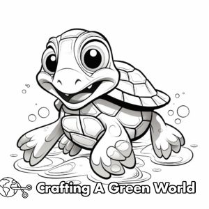 Turtle Coloring Pages - Free & Printable!