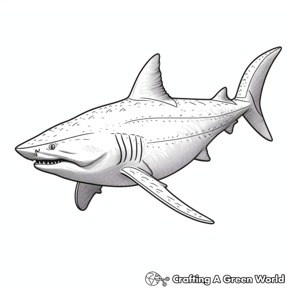 Bull Shark Coloring Pages - Free & Printable!