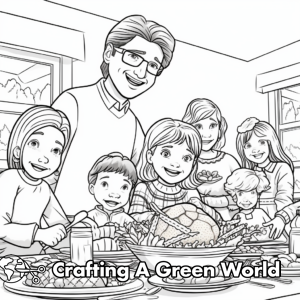 Thanksgiving For Middle School Coloring Pages - Free & Printable!