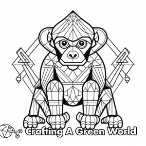 Geometric Animal Coloring Pages - Free & Printable!