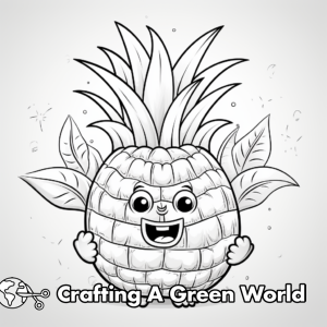 Cute Fruit Coloring Pages - Free & Printable!