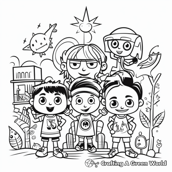Wednesday Coloring Pages - Free & Printable!