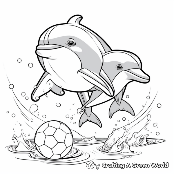 Dolphin Coloring Pages - Free & Printable!