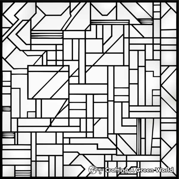 Mosaic Coloring Pages - Free & Printable!