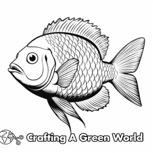 Bluegill Coloring Pages - Free & Printable!