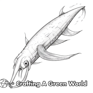 Realistic Sea Animal Coloring Pages - Free & Printable!