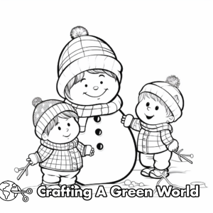 Christmas Gnome Coloring Pages - Free & Printable!