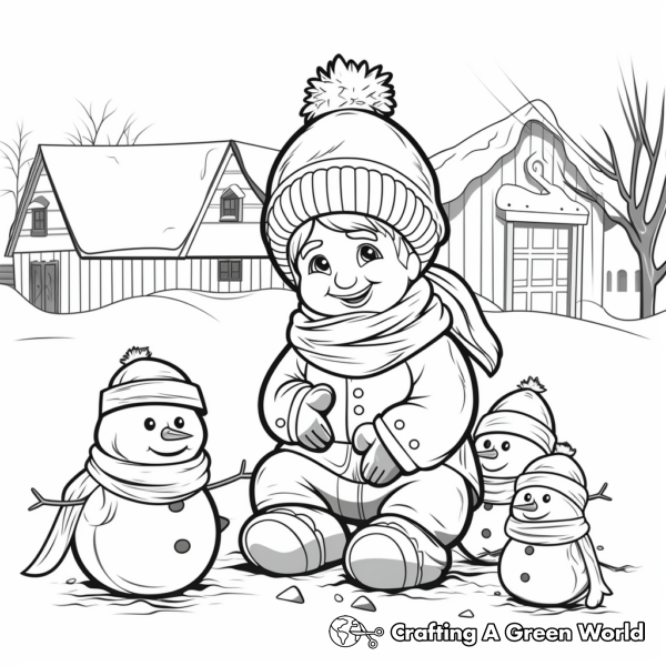 Christmas Gnome Coloring Pages - Free & Printable!