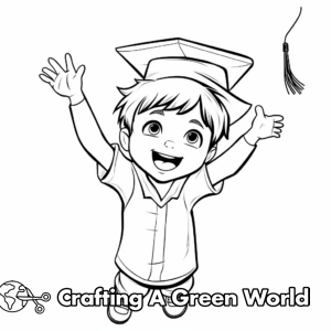 Graduation Coloring Pages - Free & Printable!