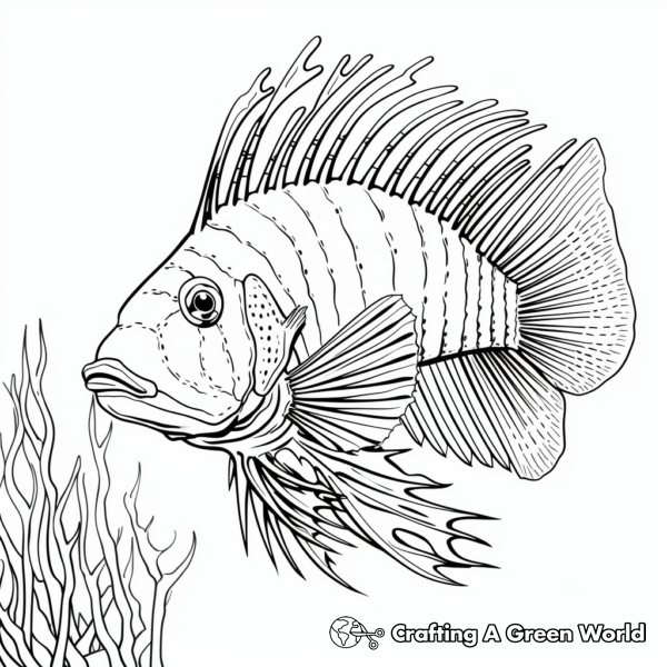 Lionfish Coloring Pages - Free & Printable!