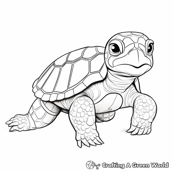 Turtle for Adults Coloring Pages - Free & Printable!