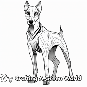 Great Dane Coloring Pages - Free & Printable!