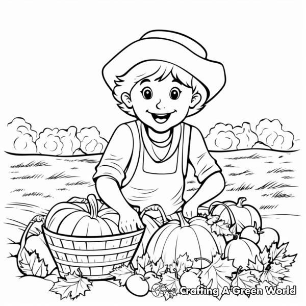 Happy Thanksgiving Sign Coloring Pages - Free & Printable!