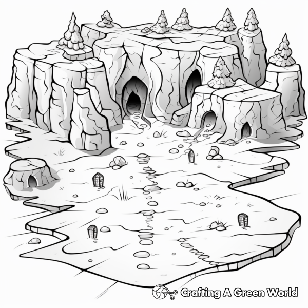 Treasure Map Coloring Pages - Free & Printable!