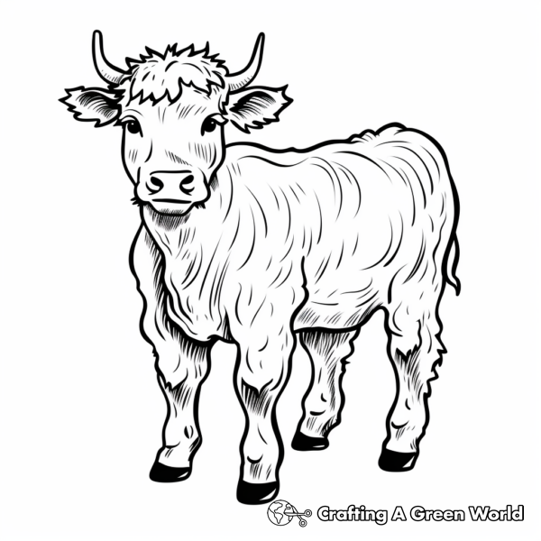 Cow Coloring Pages - Free & Printable!