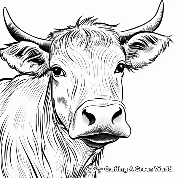 Highland Cow Coloring Pages - Free & Printable!
