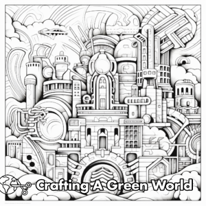 Advanced Adult Coloring Pages - Free & Printable!