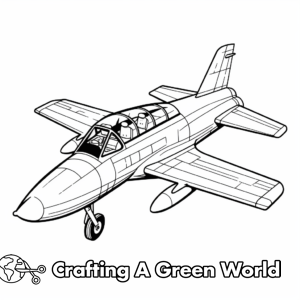 Fighter Jet Coloring Pages - Free & Printable!